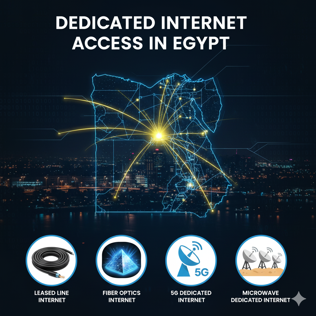 Dedicated Internet Access in Egypt | IP4Solutions